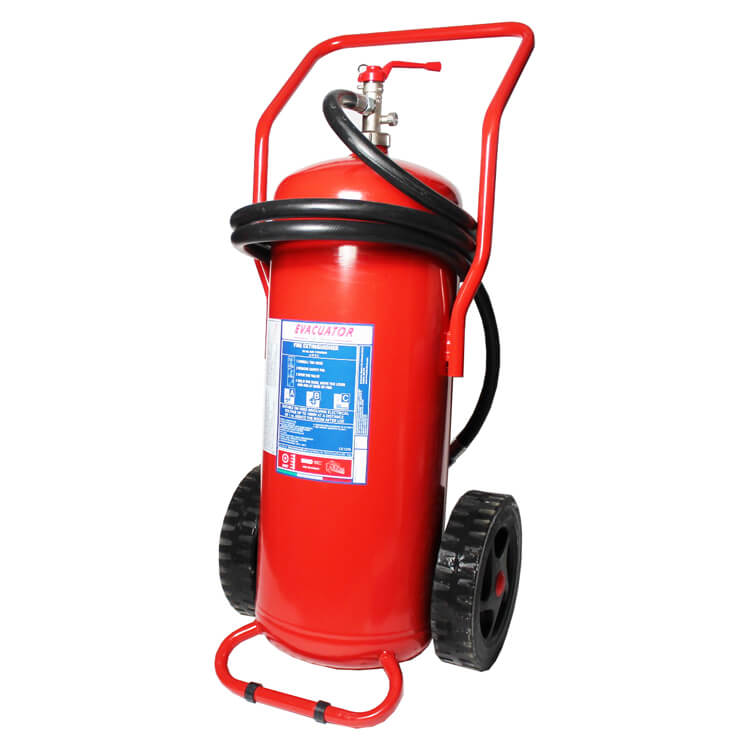 50kg Powder Wheeled Fire Extinguisher - FMC Fire