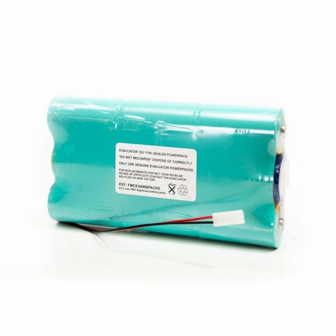 Evacuator Synergy Automatic Detection Replacement Battery Pack (Green ...