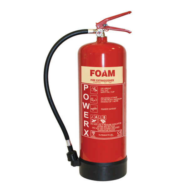 Foam Fire Extinguishers | Suitable For Class A & B Fires