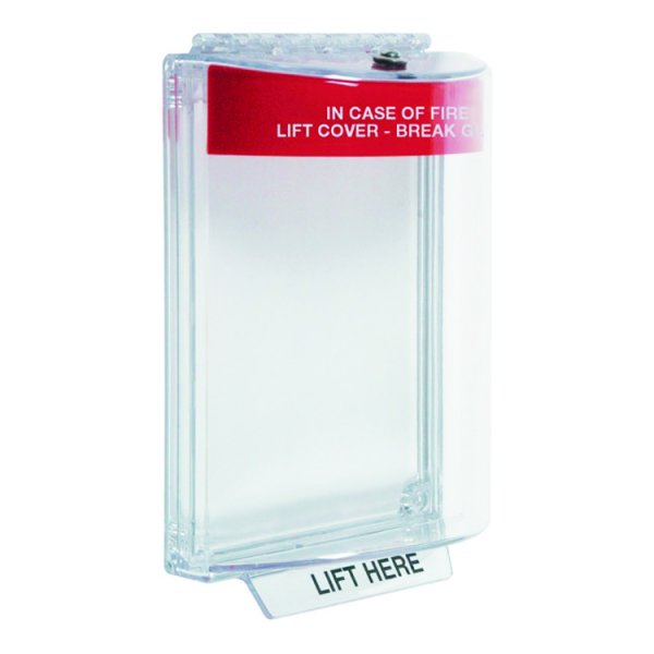 STI Flush Mounted Call Point Cover Alarmed (13020FR) - FMC Fire